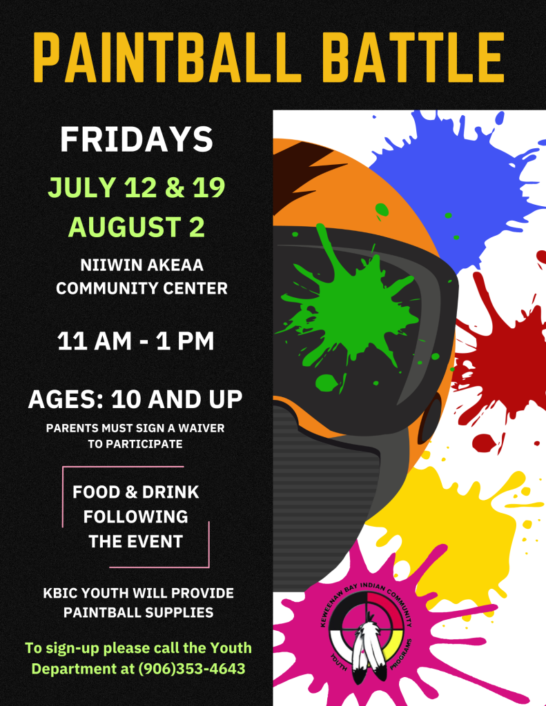 Paintball Battle - Keweenaw Bay Indian Community
