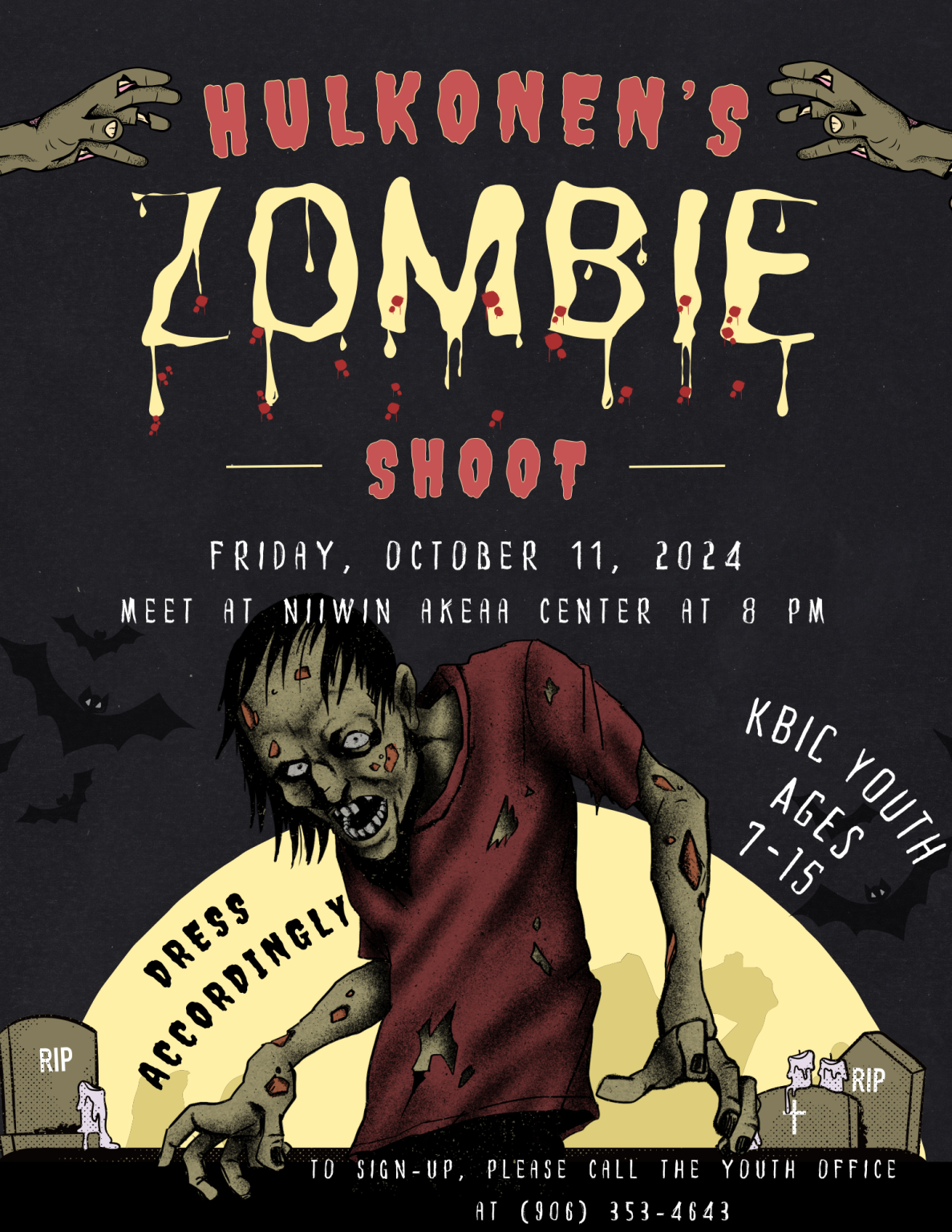 Hulkonen's Zombie Shoot - Keweenaw Bay Indian Community